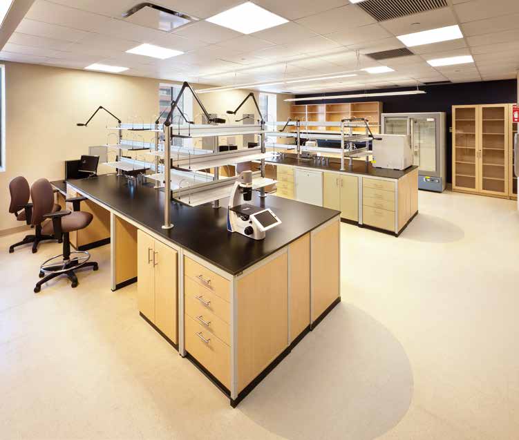 Modular Lab Wood Workspace | Wood Cabinets For Laboratories