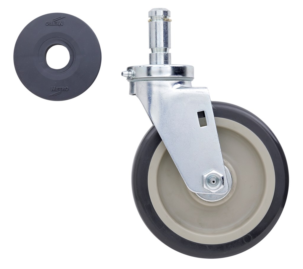 Metro 6MP 6" Polyurethane Swivel Stem Caster for Super Erecta ...